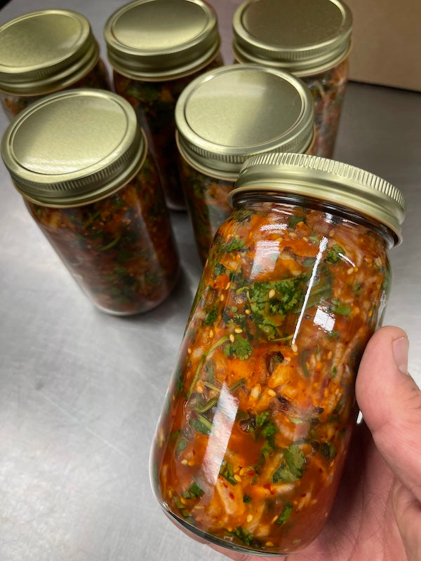 Gosu (Cilantro) Kimchi (Vegan and Gluten Free) – Kream Kimchi